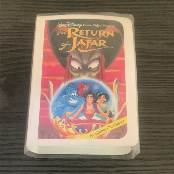 Disney | Toys | Disney The Return Of Jafar Vhs With Vibrant Colors ...